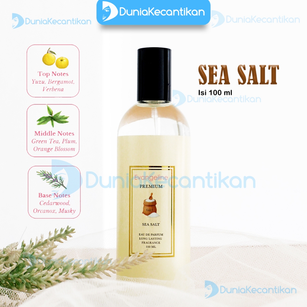 Jual Evangeline Premium Sea Salt 100ml Eau De Parfum Wanita Tahan Lama ...