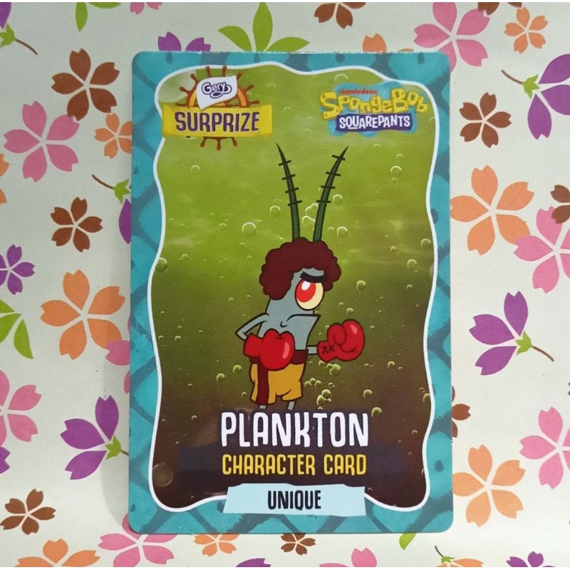 Jual kartu AR spongebob squarepants gery surprize UNIQUE rare | Shopee ...