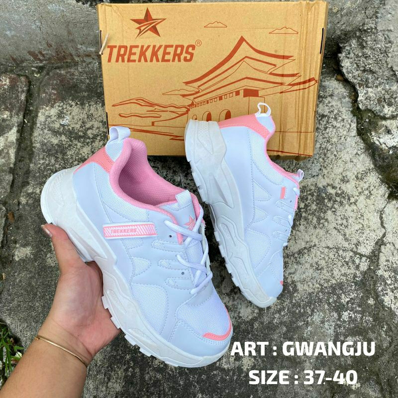 Jual Sepatu Korean Fashion Wanita Original Trekkers GWANGJU Size 37-40 ...