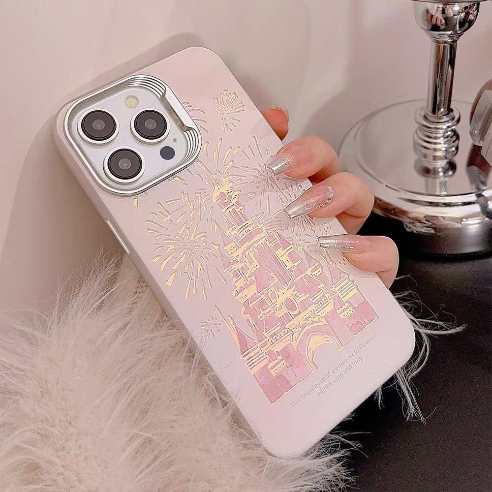 Jual CASE CASTLE PRINCES PINK CHROME IPHONE 16PROMAX 16 16PRO 11 15 ...