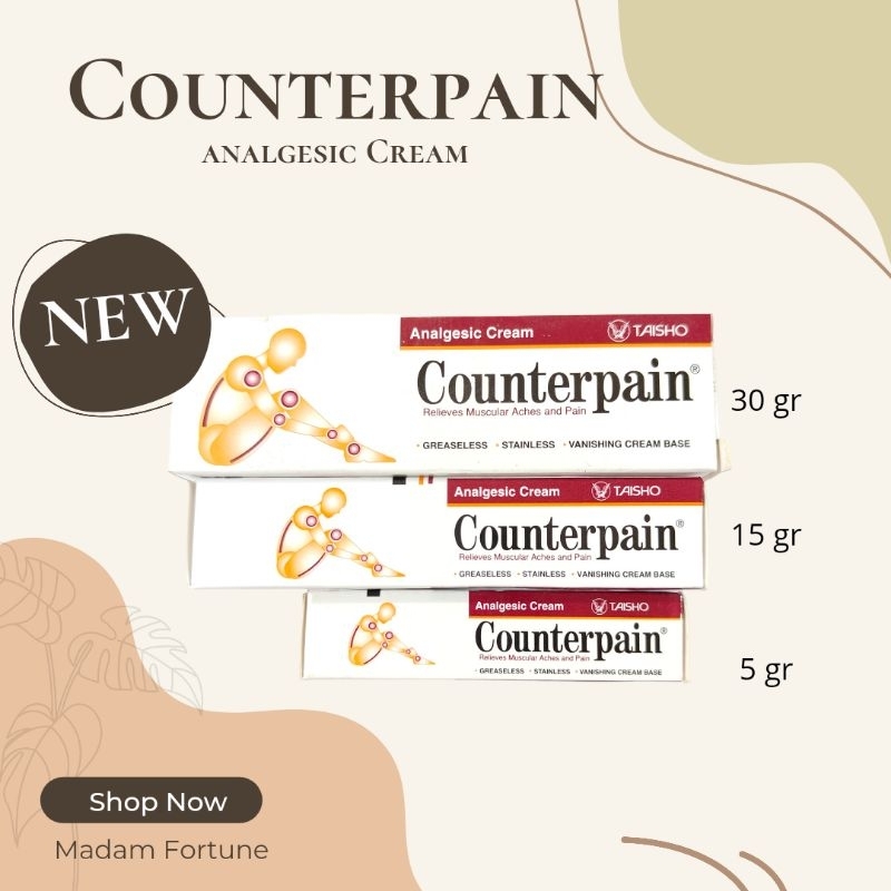 Jual Counterpain 5g 15g 30g | Shopee Indonesia
