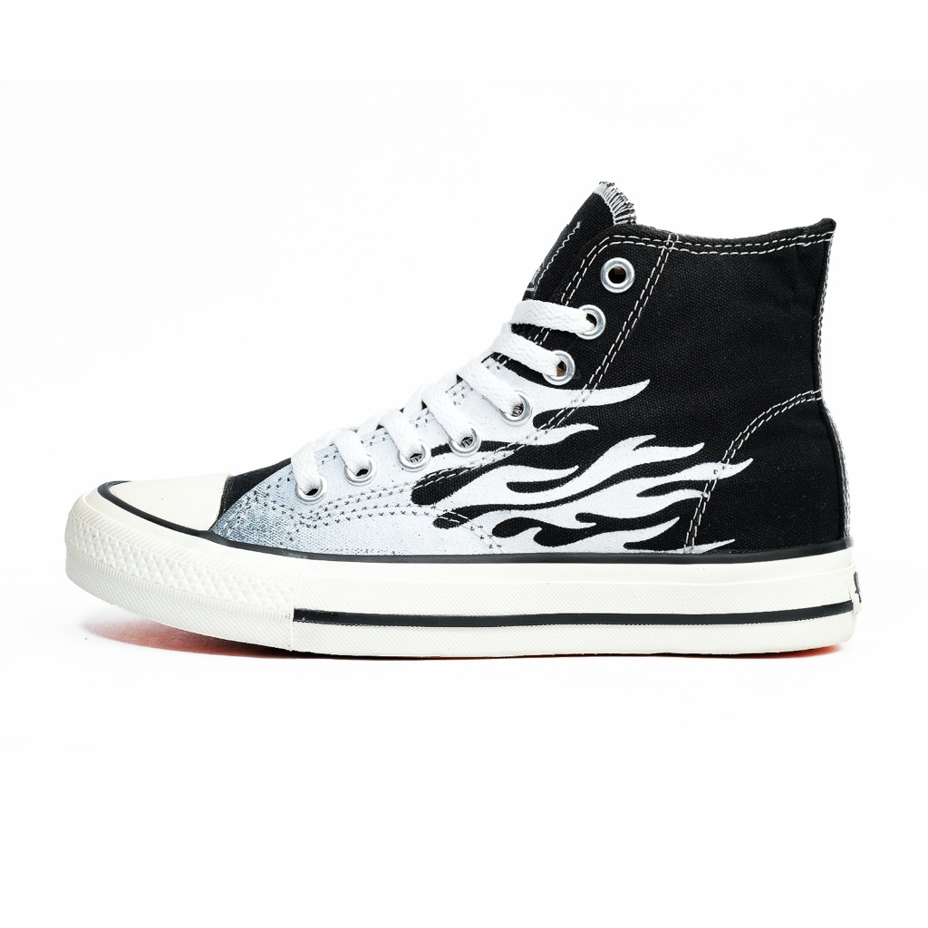 Jual SABA White Flame High - Sepatu Sneakers Casual Pria Wanita ...