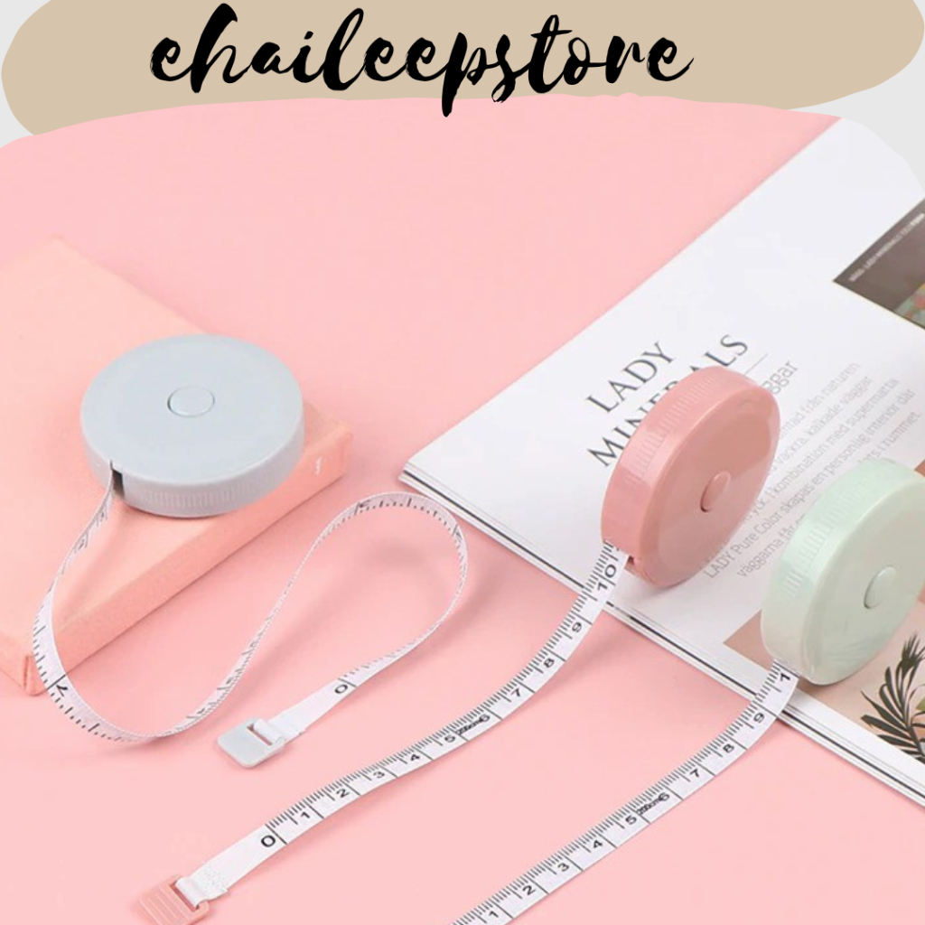 Jual Meteran Mini Gulung 150Cm Pengukur Lingkar Perut Baju Jahit ...