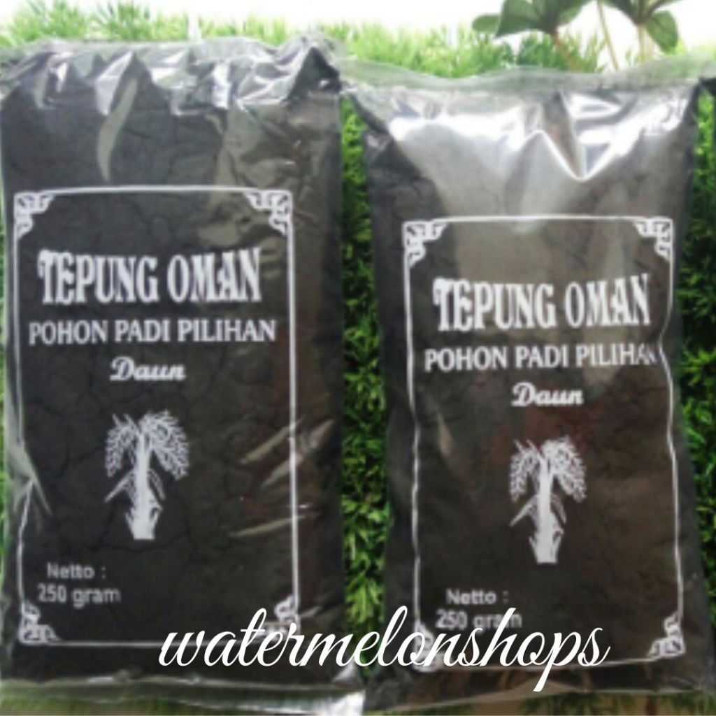 Jual Sale Tepung oman/Abu merang sekam pewarna alami 250 gram / Tepung ...