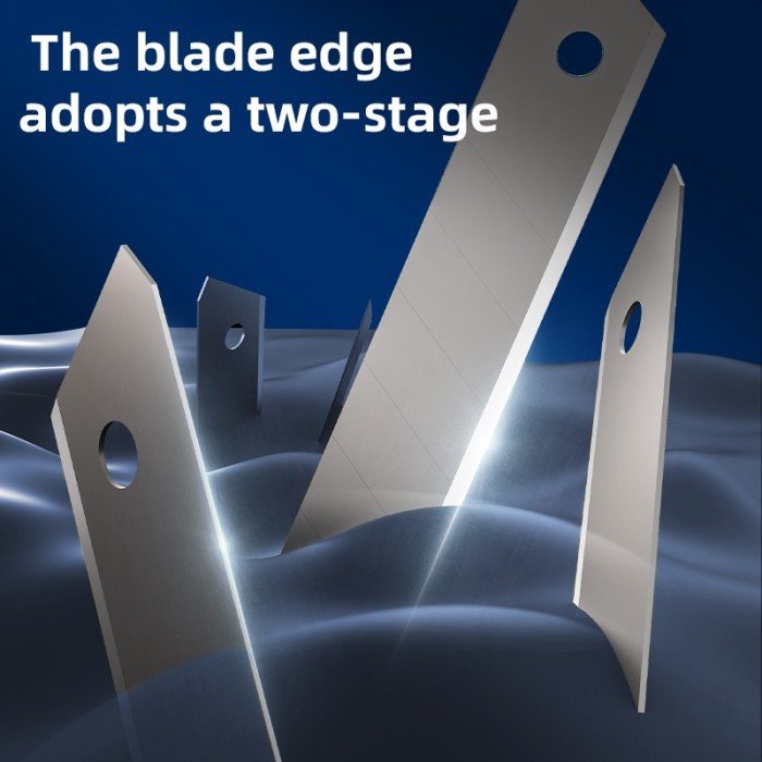 Jual Deli Utility Knife Blades Set / Cutter Pisau 10 Pcs 18mm EDL ...