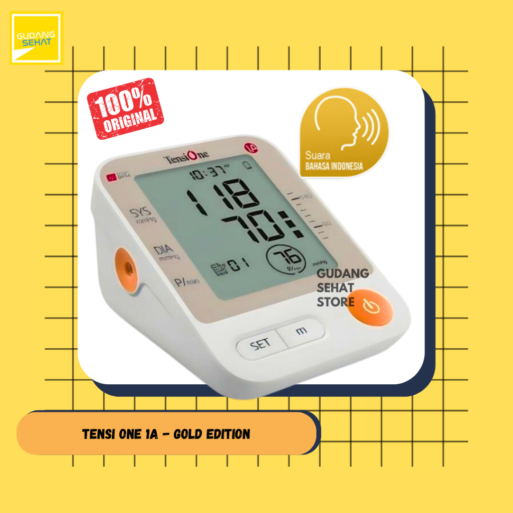Jual Tensimeter digital 1A / 1AB OneMed / Tensi One Meter / TensiOne ...