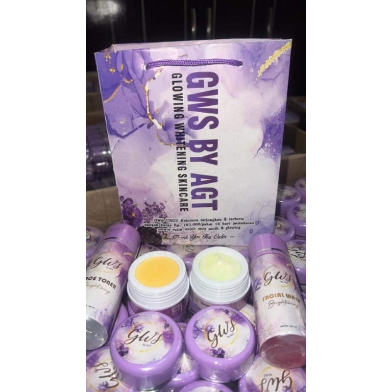 Jual SKINCARE GWS UNGU ORIGINAL (PRE ORDER 3HARI) | Shopee Indonesia