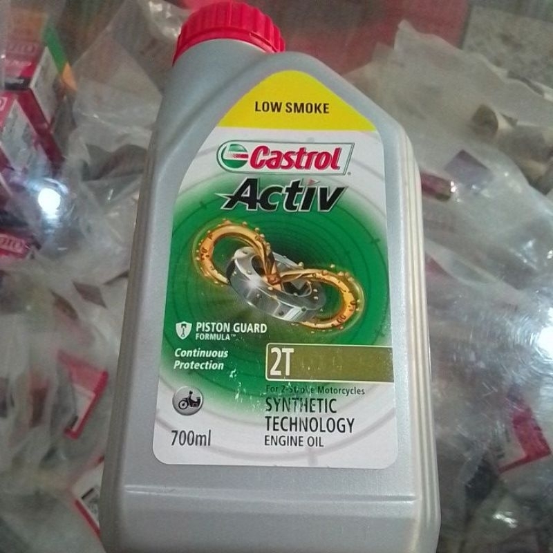 Jual oli samping castrol activ 0.7 liter original | Shopee Indonesia