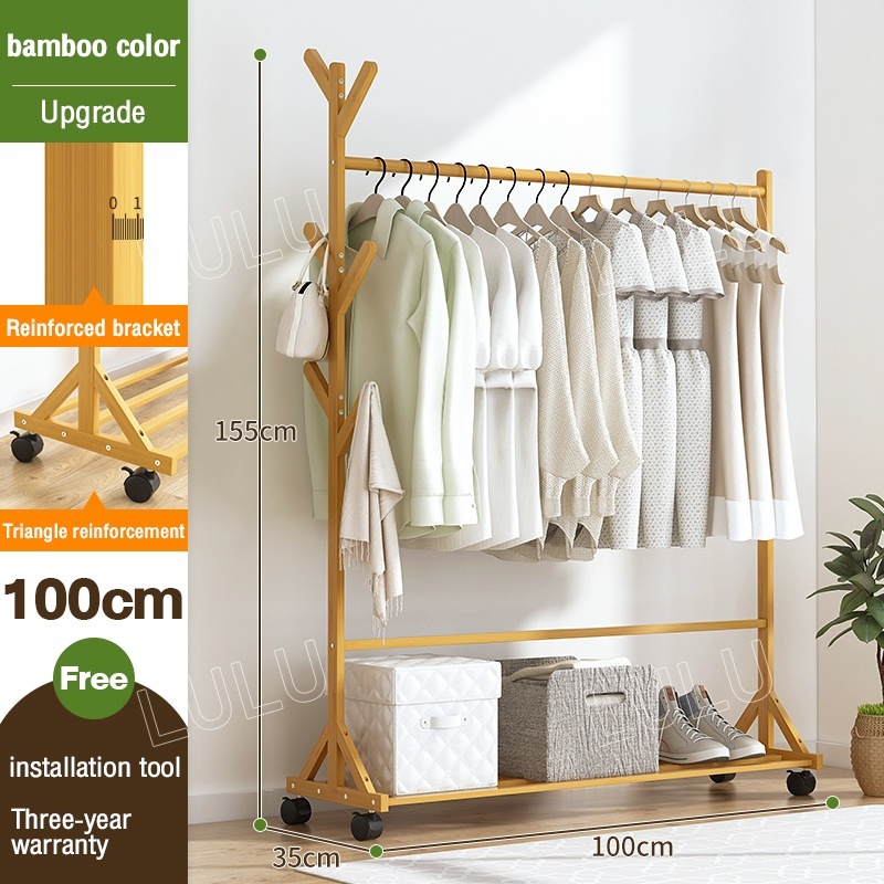 Jual Stand Hanger Standing Pakaian Rak Gantungan Baju Rak Sepatu Tempat ...