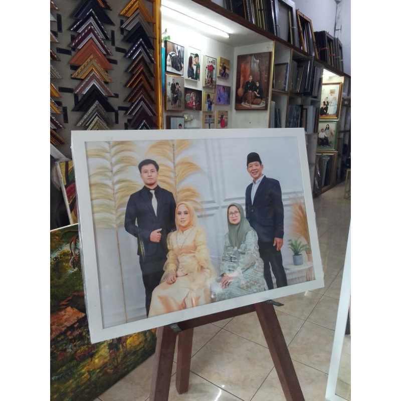 Jual Paket Lengkap Cetak + Frame 32 Inch / 60x80cm Cetak Foto Semi ...