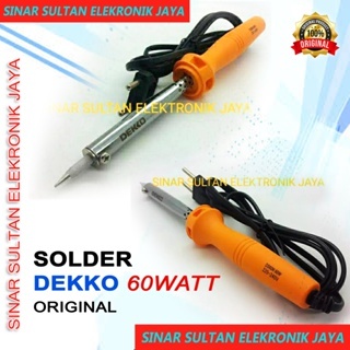 Jual SOLDER DEKKO 60 WATT | Shopee Indonesia