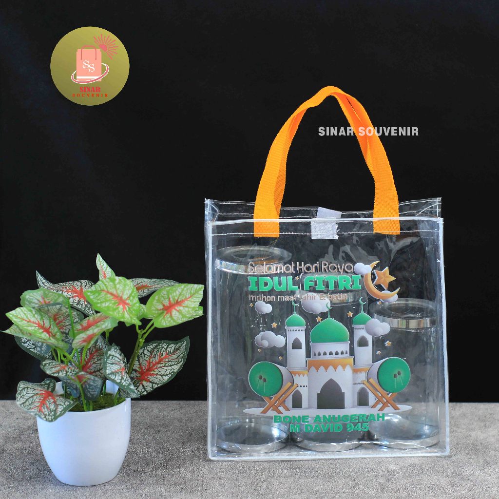 Jual TAS MIKA HAMPERS CETAK UV UK 25 X 12 X 25 | Shopee Indonesia