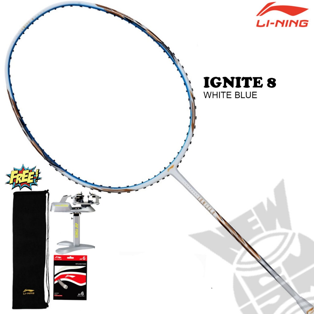 Jual Raket Badminton Lining Ignite 8 | Shopee Indonesia
