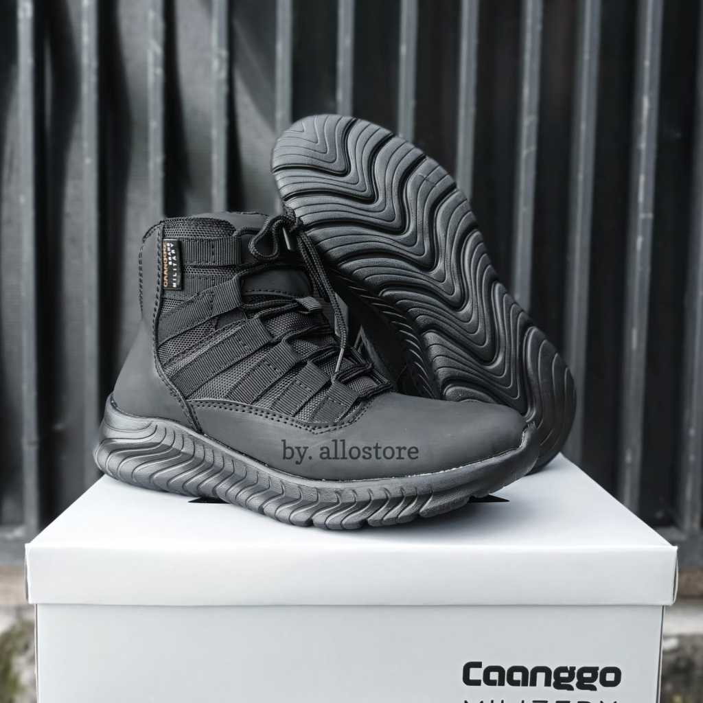 Jual sepatu pdl pendek pria wanita 6 inc sepatu satlantas hitam model ...