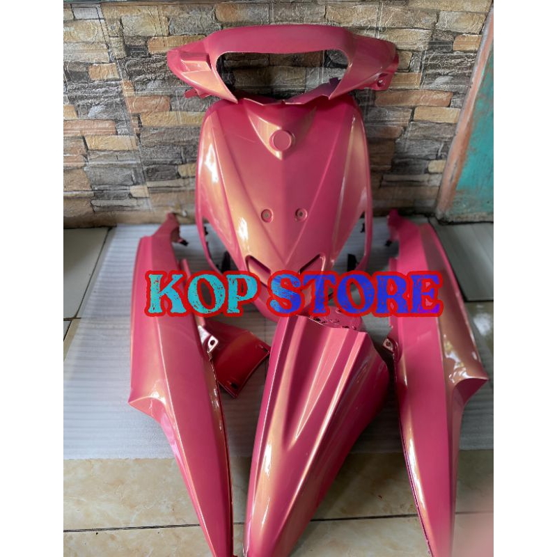 Jual Cover Body Mio Fullset halus Peach Lembayung Gold | Shopee Indonesia
