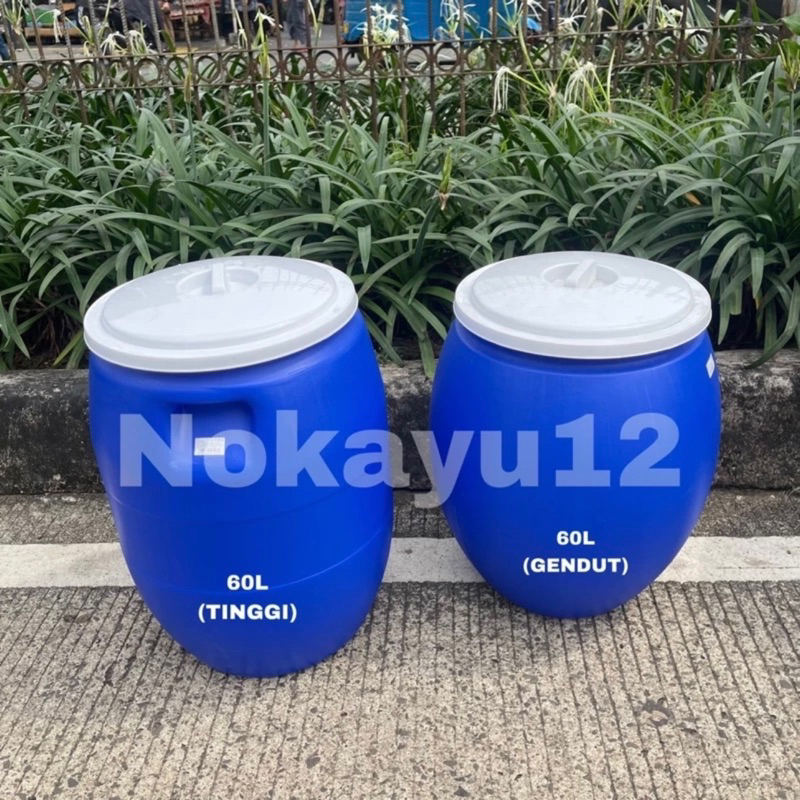 Jual GREEN LEAF TONG AIR / GENTONG AIR UKURAN 60 LITER GENDUT / GENTONG ...