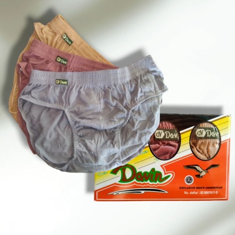 Jual CD DAVIN || CELANA DALAM COWOK || 1 PACK ISI 3 PCS | Shopee Indonesia