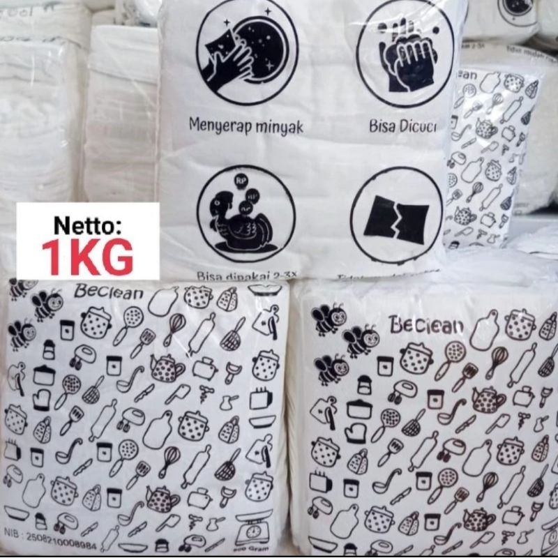 Jual Tisu Kompor / Dapur Serbaguna Bisa Dicuci 1 KG (1 kali co 1 tisu ...