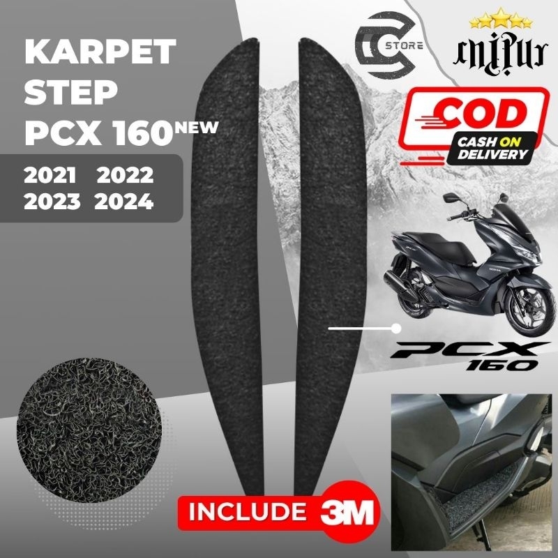 Jual Karpet Step Floor PCX 160 2024 / Karpet Mie PCX 160 / Karpet PCX ...
