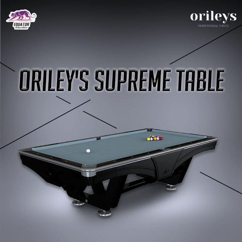Jual Billiard Table Orileys Suprame New Model 2024 -Meja Billiard ...