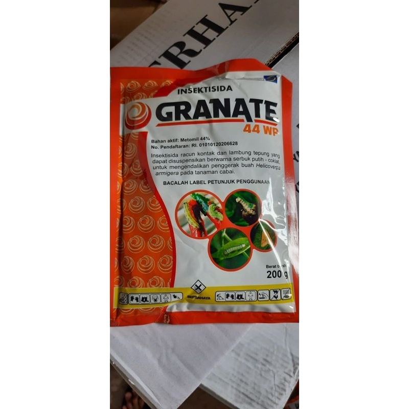 Jual Pembasmi Ulat Merk GRANATE 44 WP Kemasan 200 gram Atasi serangat ...
