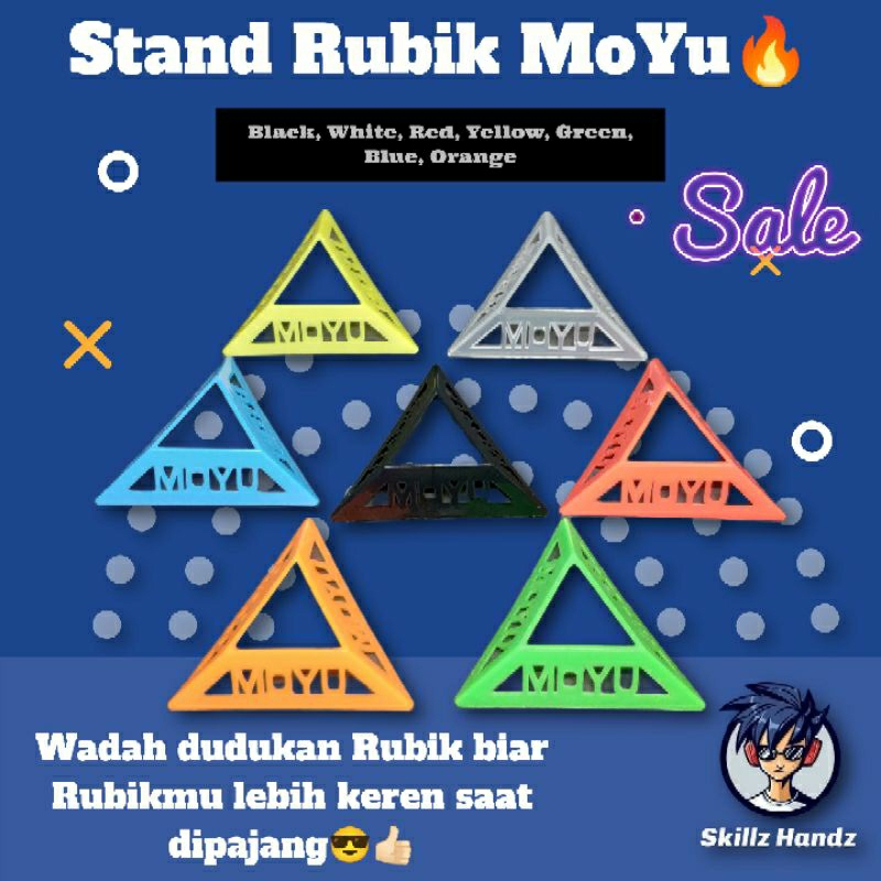 Jual Stand Cube MoYu (7 warna) | Shopee Indonesia