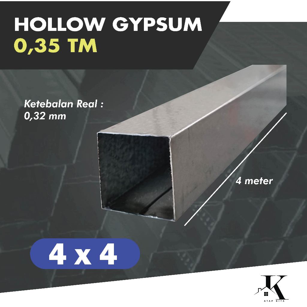 Jual HOLLOW 4x4 / HOLO 0,35 mm TM / RANGKA HOLLOW GYPSUM / HOLLOW ...