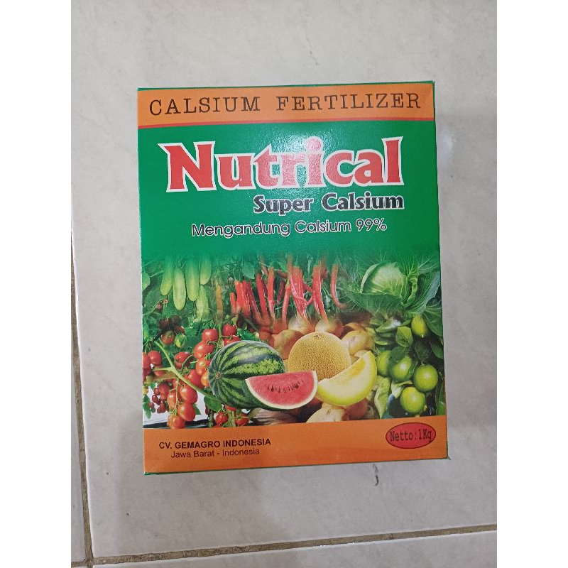 Jual Pupuk Nutrical Super Kalsium 99% Mencegah Kerontokan dan Penambah Rasa Buah | Shopee Indonesia