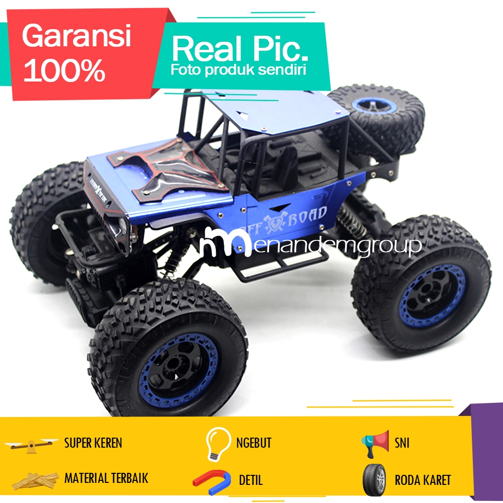 Jual Mainan Mobil Remot Kontrol RC Offroad Climbing Cas Jumbo 2,4Ghz | Shopee Indonesia