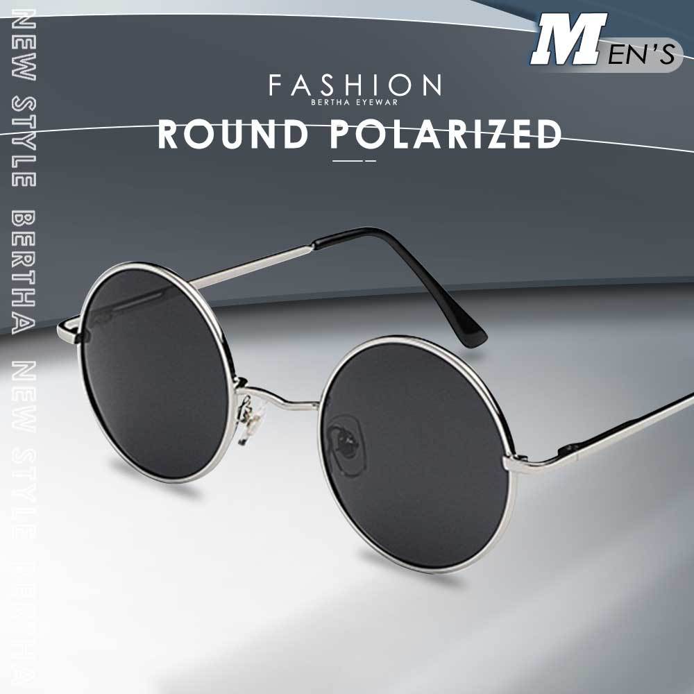 Jual Bertha Kacamata Sunglasses Polarized Anti Silau Matahari UV 400 Bentuk Bulat Bahan Metal ...
