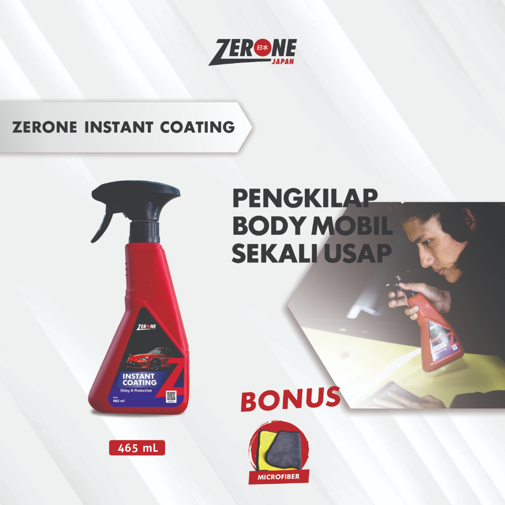 Jual Mobil Zerone Instan Coating Pengkilap Pengkilat Body Motor Poles ...