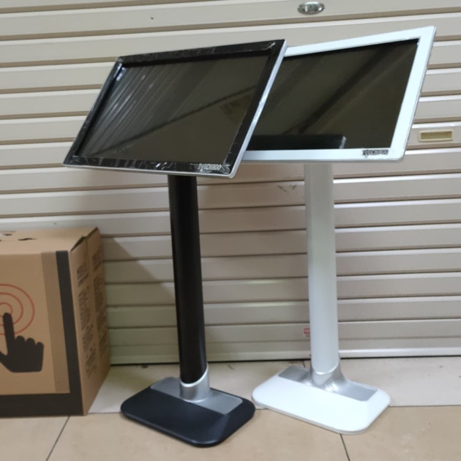 Jual Monitor Touchscreen 19 inch Standing Tinggi Stainless | Shopee ...