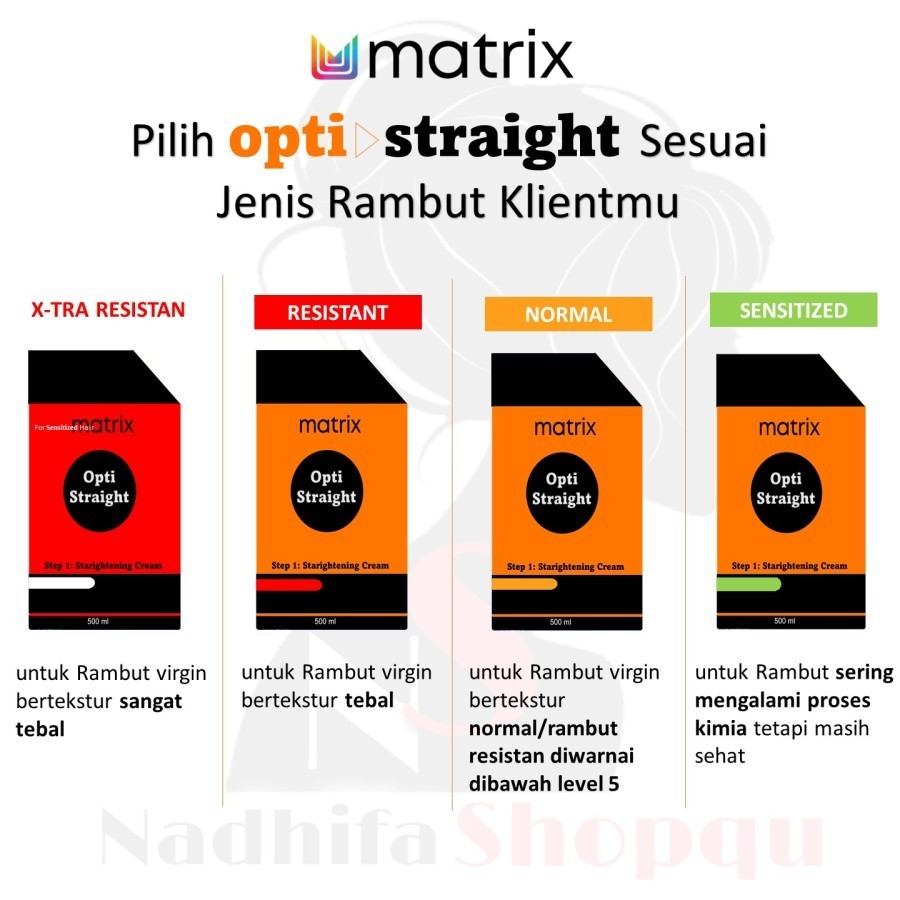 Jual MATRIX OPTI STRAIGHT 500ML | Shopee Indonesia