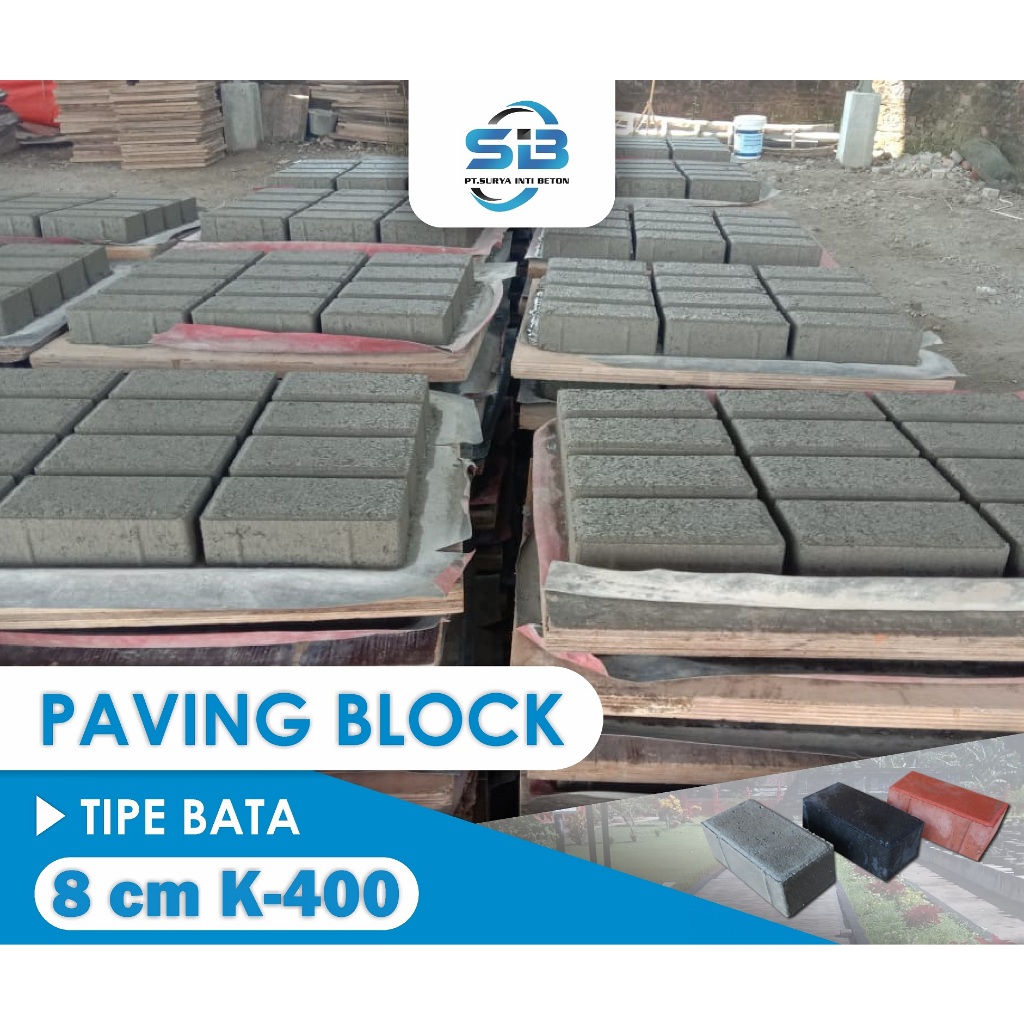 Jual Paving Block 8cm K-400 Natural | Shopee Indonesia