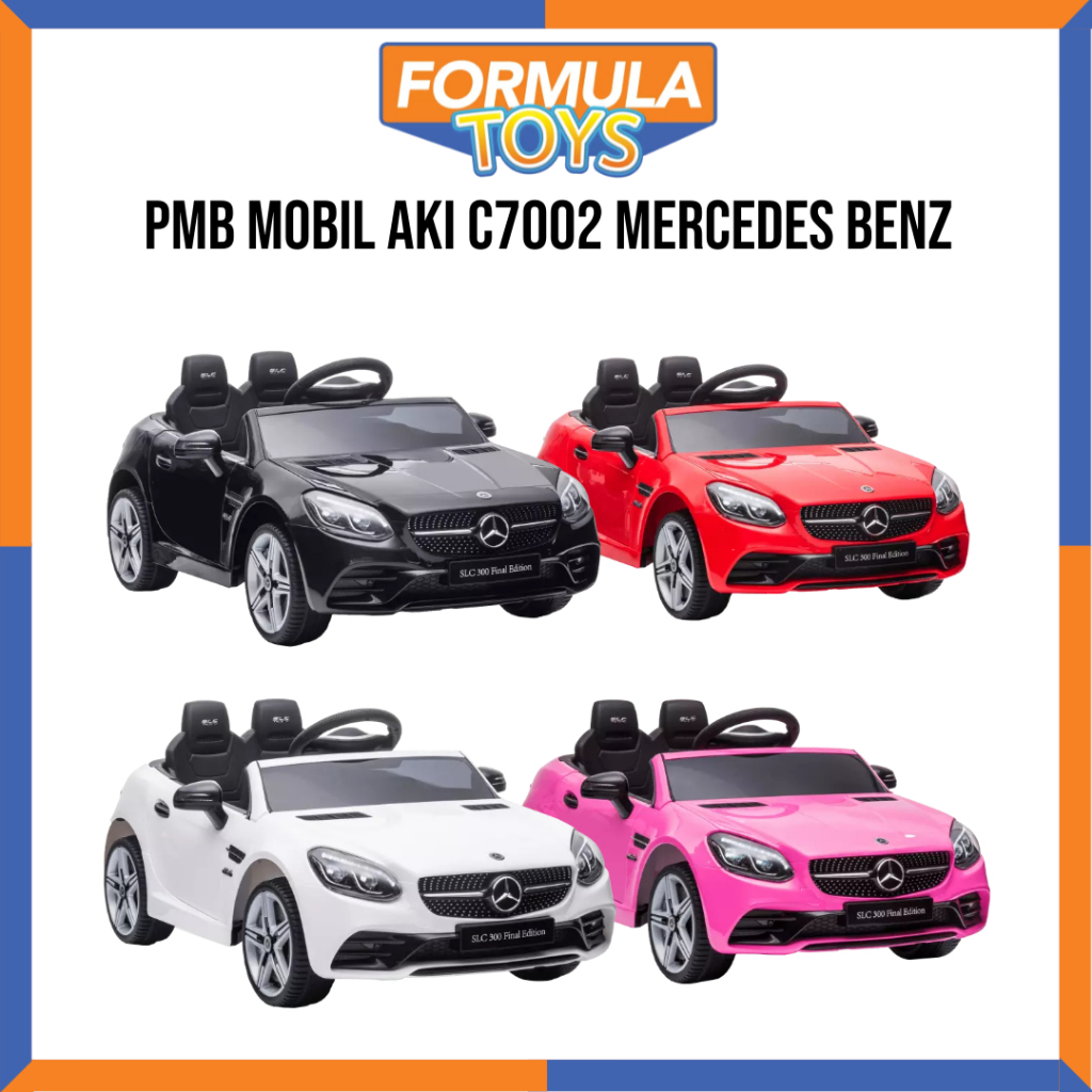 Jual MAINAN MOBIL AKI PMB MOBIL AKI C7002 MERCEDES BENZ | Shopee Indonesia