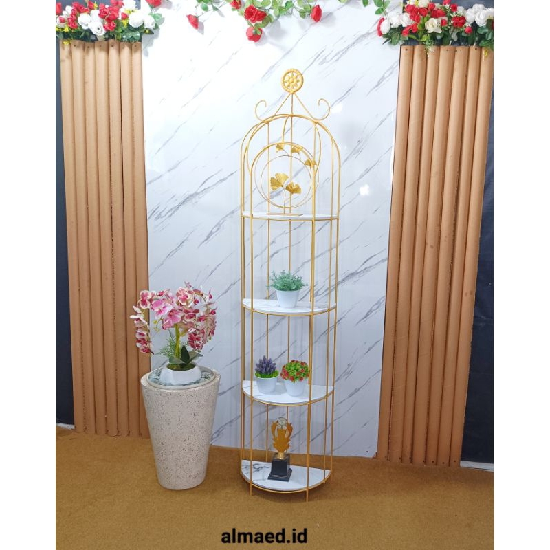 Jual Rak sangkar gold/Rak sangkar burung gold/Rak serba guna/Rak sudut ...