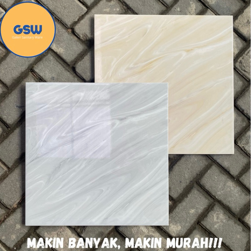 Jual Keramik Lantai 50x50 Glossy Kualitas 1 Grade A Keramik Kilap ...