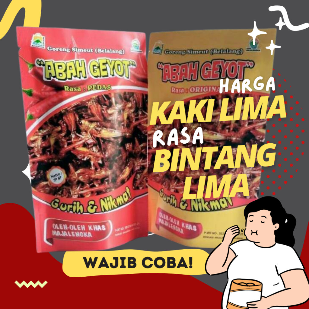 Jual Cemilan Belalang/simeut Goreng Abah Geyot majalengka | Shopee ...
