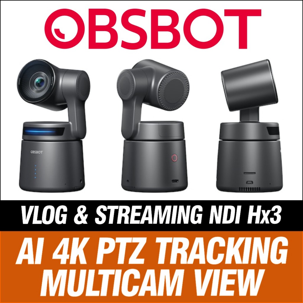 Jual OBSBOT Tail Air AI 4K PTZ NDI HX3 Streaming tracking Camera multi ...