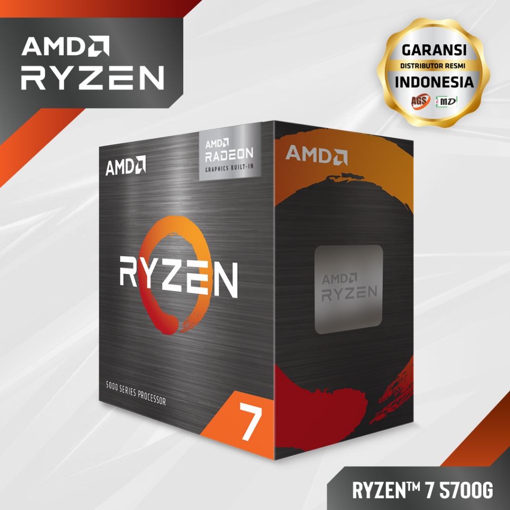 Jual AMD Ryzen 7 5700G Box Cezanne 7nm With Radeon Vega Graphics | Shopee Indonesia