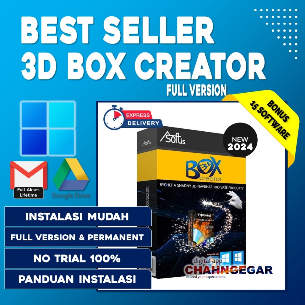 Jual Asoftis 3D Box Creator Pro 2024 Full Key Lifetime Software 3D Box ...