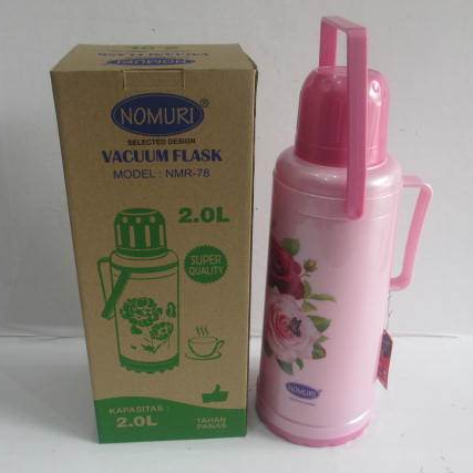 Jual Termos Air Panas Plastik Dalam Kaca Nomuri 2 Liter | Shopee Indonesia
