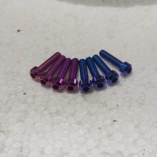 Jual Baut Titanium Gr 5 m5 x 20 Drat 8 Panjang 2cm | Shopee Indonesia