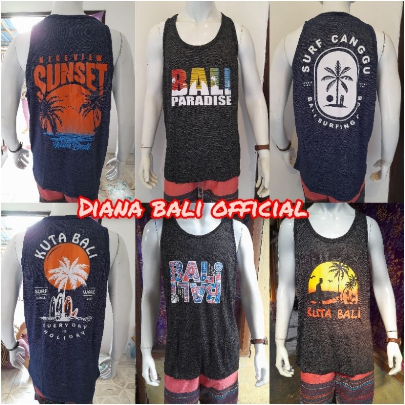 Jual SINGLET KHAS BALI/SINGLET BALI PRIA WANITA | Shopee Indonesia