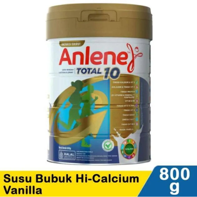 Jual ️ Albani ️ Anlene Total 10 Kemasan Kaleng 800 gr - Susu Tinggi ...