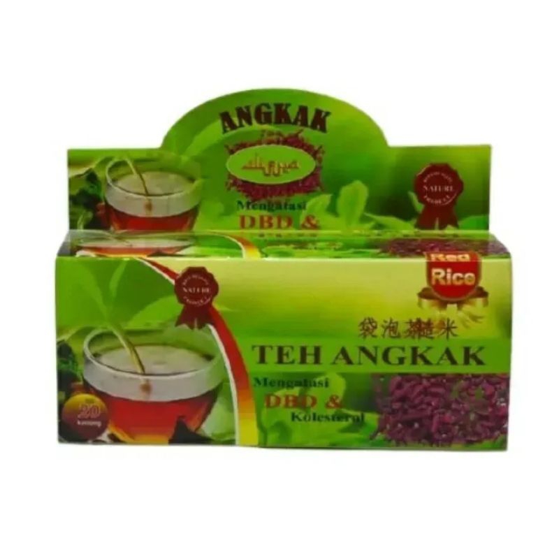 Jual TEH ANGKAK ALIFYA 20 KANTONG RED RICE HONG CHI MI ANGKAK CELUP Teh ...