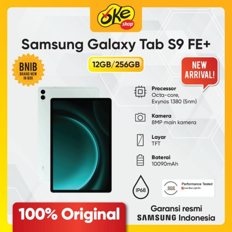 Jual Samsung Galaxy Tab S9 FE Plus Garansi Resmi SEIN | Shopee Indonesia
