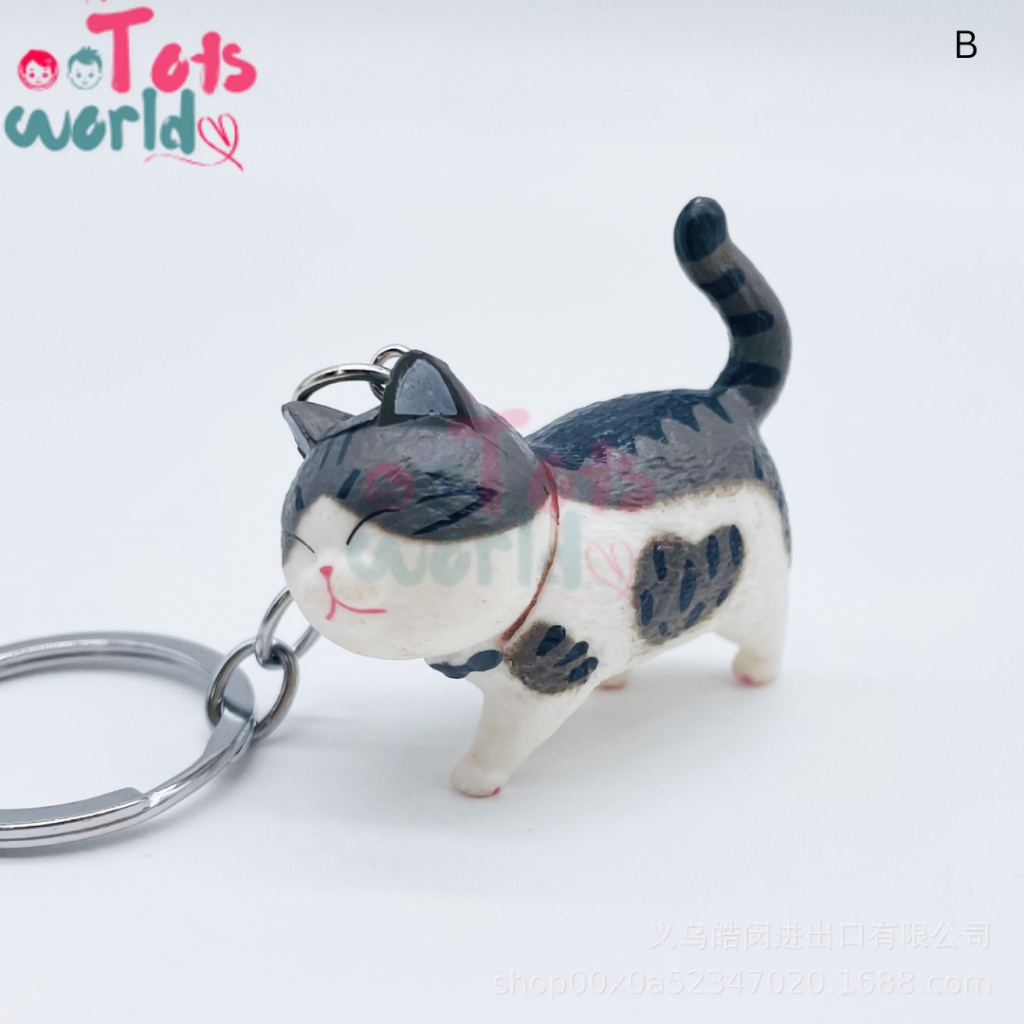Jual Gantungan Kunci Kucing Lucu Keychain Hanging Cat | Shopee Indonesia