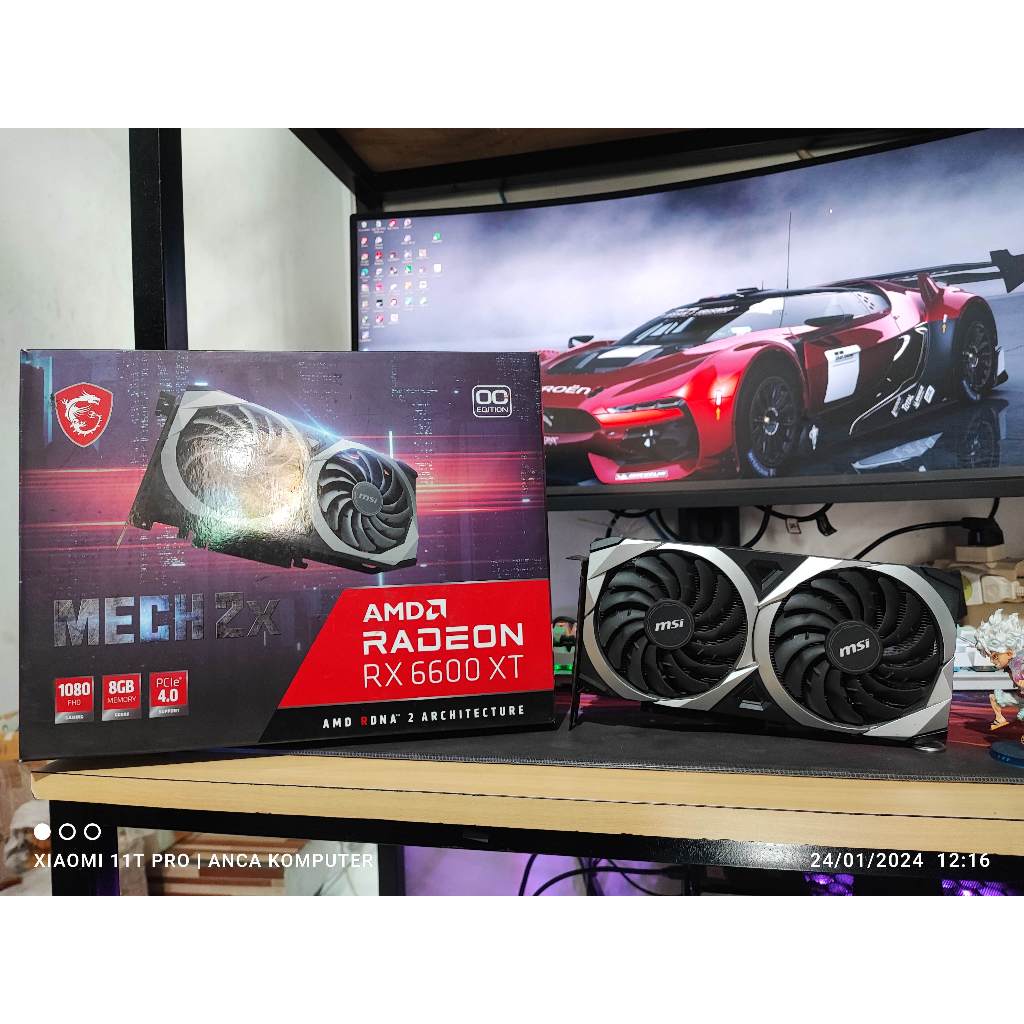 Jual VGA CARD ASUS MSI SAPHIRE POWERCOLOR Radeon™ RX 6600 / RX 6600 XT ...