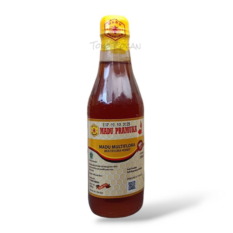 Jual Madu Multiflora Madu Pramuka Asli 350ml Garansi 100% | Shopee ...